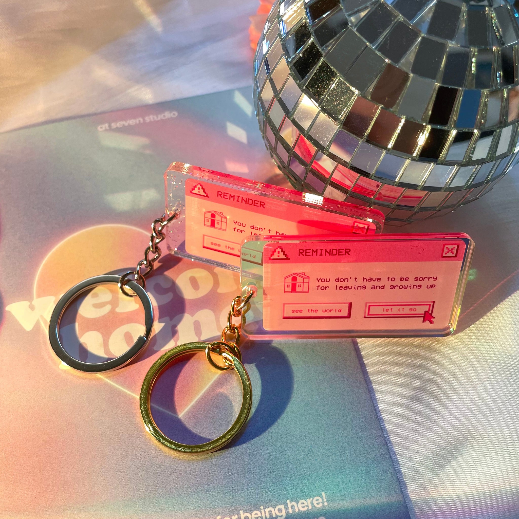 Matilda Reminder Keychain – At Seven Studio